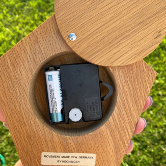 Wall Decor | Vtg Clock Vintage Pentagon Shape Swirl Clock | Poshmark